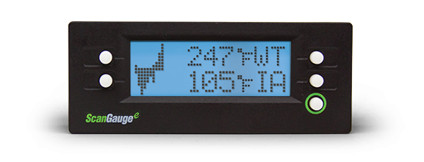 ScanGauge E Vehicle Fuel Gauge OBD2 Auto Scan Tool Trip Monitor